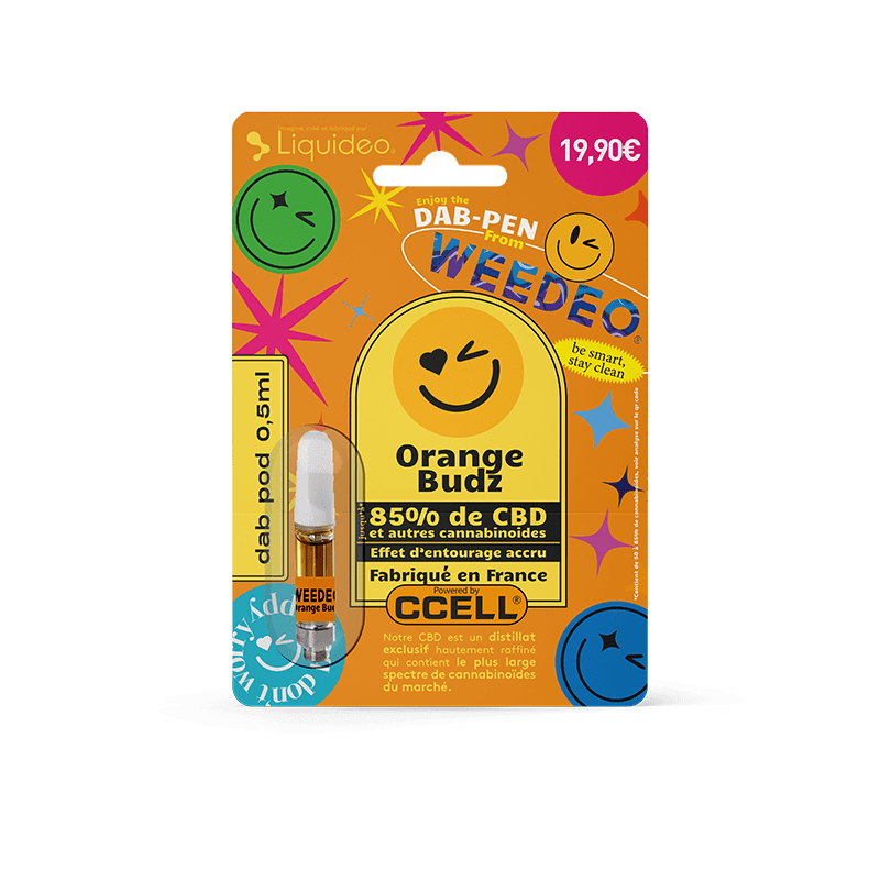 Dabpod Orange Budz x10 | LiquideoPRO